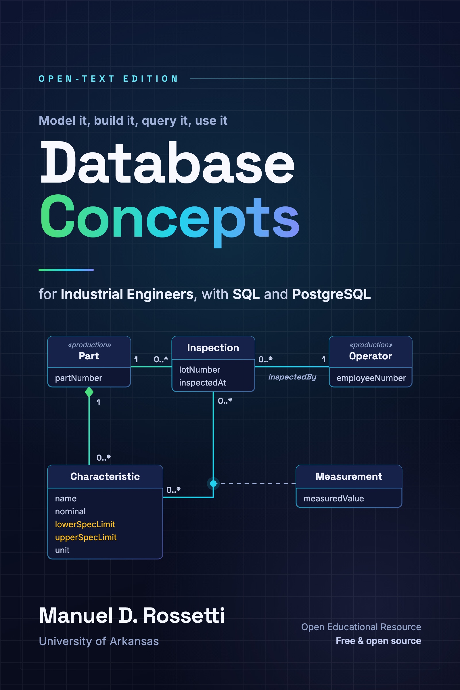 Database Concepts for Industrial Engineers